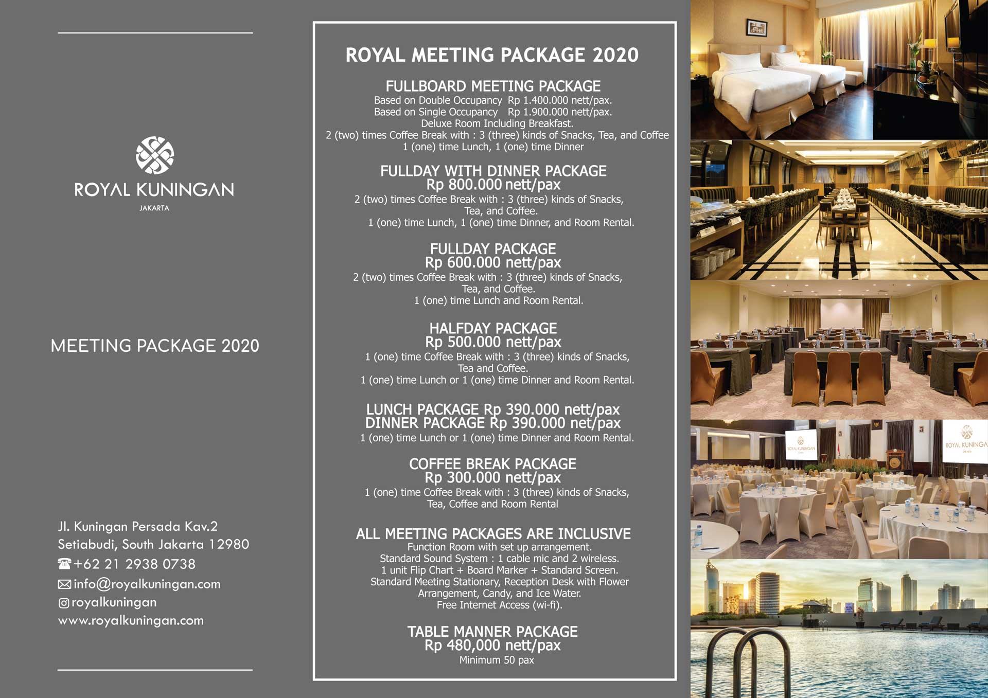 Meetings - Royal Kuningan Hotel